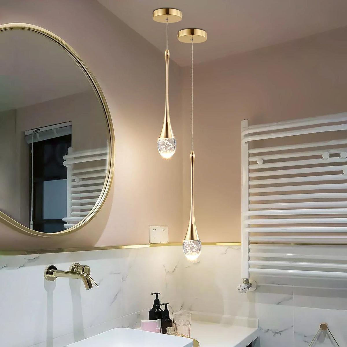 Water Drop Crystal Pendant Light | NYRALONDON - NYRALONDON