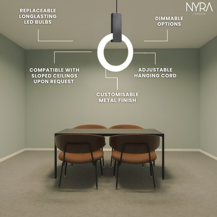 Pendulum Halo Lights - NYRALONDON