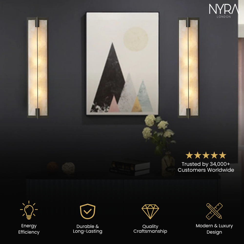 Lioren Marble Wall Lamp - NYRALONDON