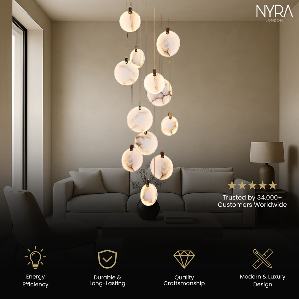 Marble Pendant Lights - NYRALONDON
