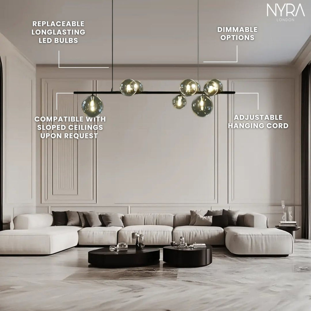 Archie Ball Chandelier | Nyralondon - NYRALONDON