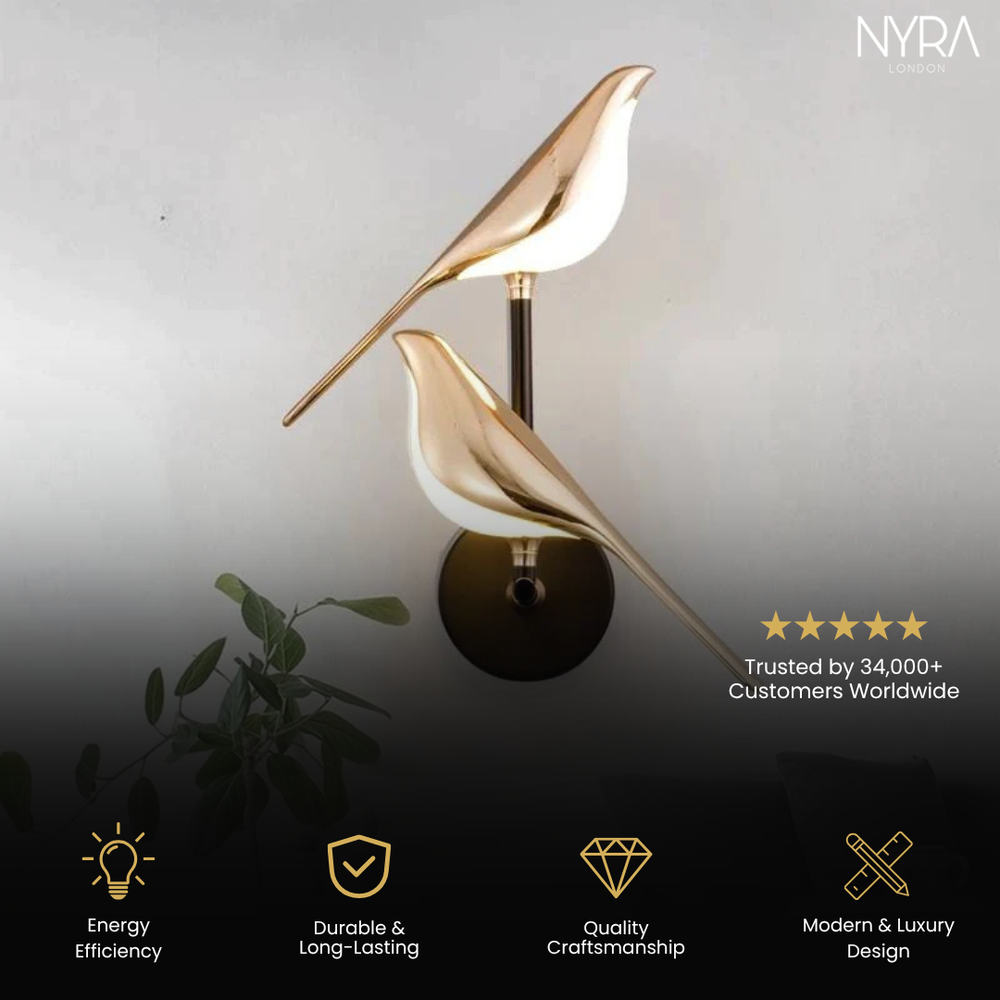 Golden hummingbird collection - NYRALONDON