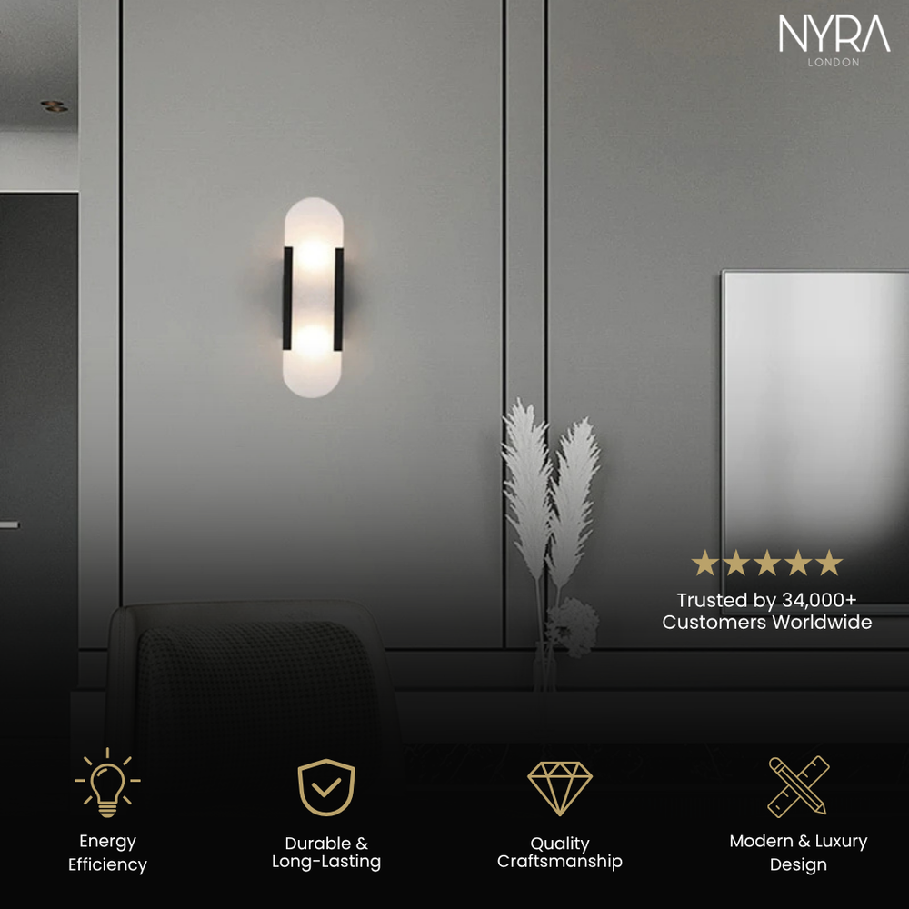 Royal Marble Wall Lamp | Nyralondon - NYRALONDON