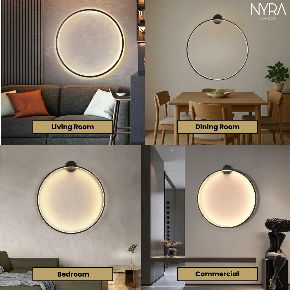 New Eclipse Round Wall Lamp - NYRALONDON