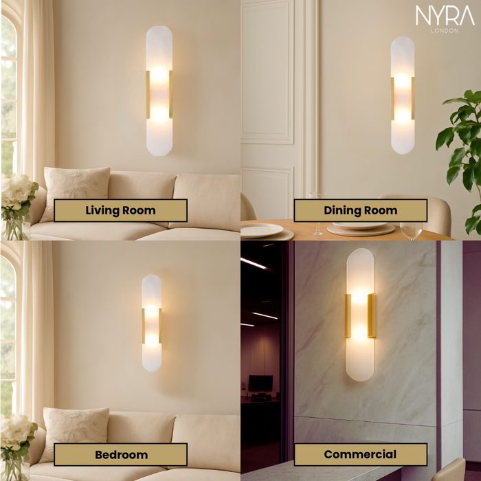 Royal Marble Wall Lamp | Nyralondon - NYRALONDON