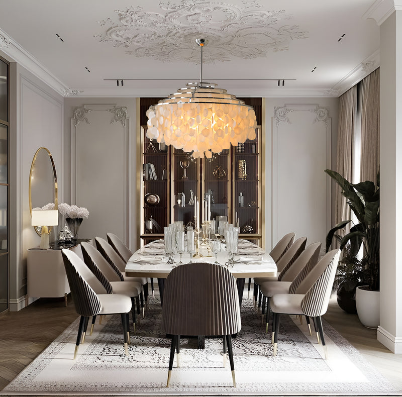 Sadaf Luxury Shell Chandelier | Nyralondon - NYRALONDON