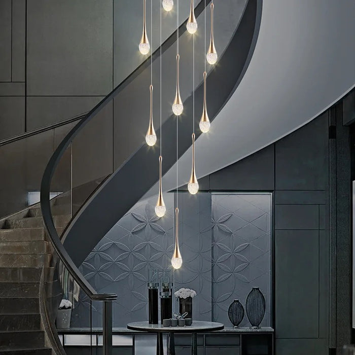 Water Drop Crystal Pendant Light | NYRALONDON - NYRALONDON