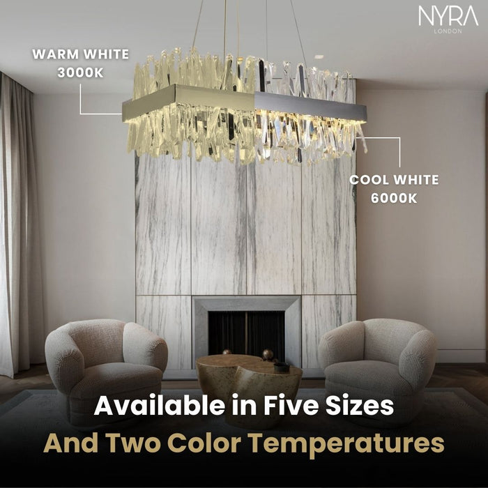 The Royal Chrome collection | NYRALONDON - Cool white / Round diameter ...