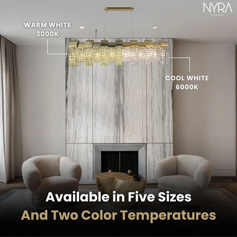 Freya Creative Gold chandelier | Nyralondon - NYRALONDON