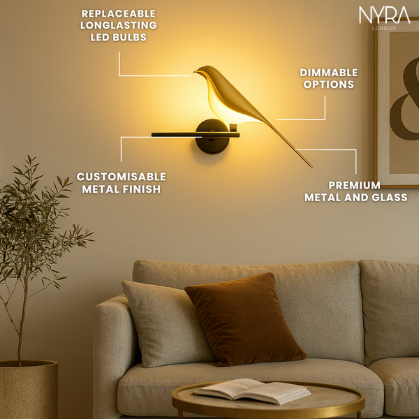 Golden hummingbird collection - NYRALONDON