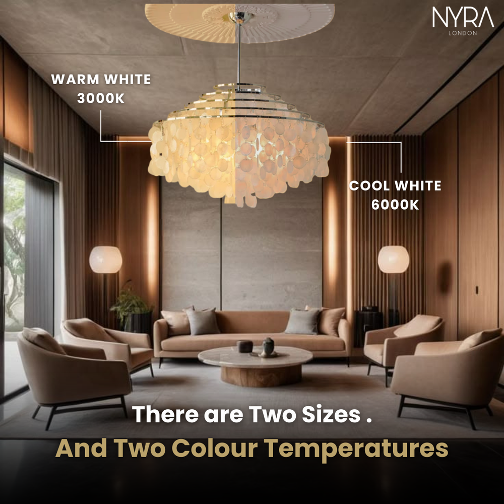 Sadaf Luxury Shell Chandelier | Nyralondon - NYRALONDON