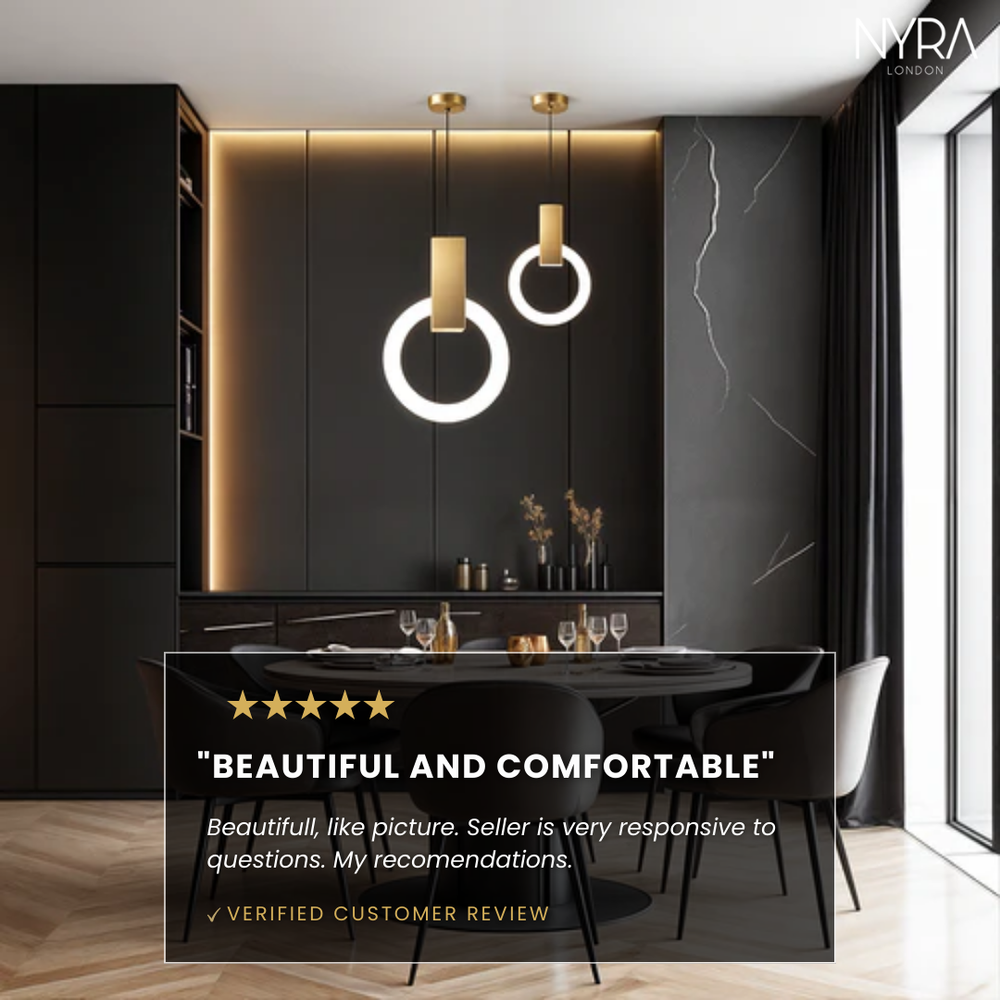 Pendulum Halo Lights - NYRALONDON