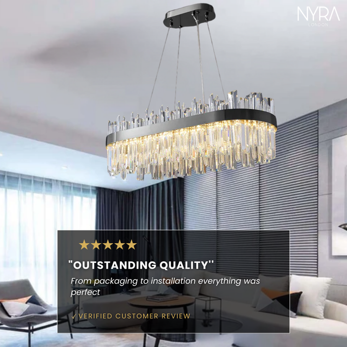 Ena Crystal Chandelier - NYRALONDON