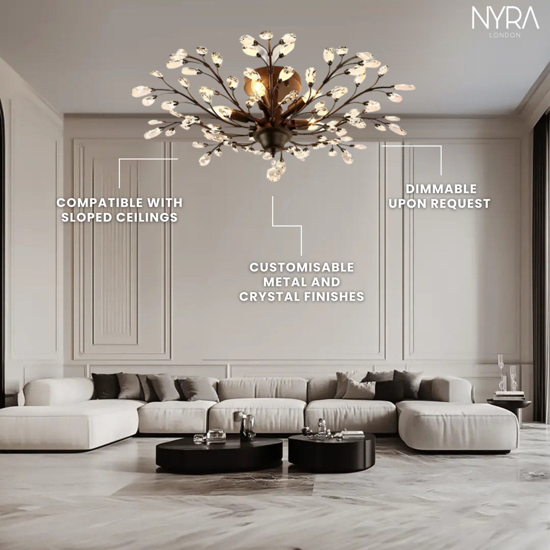 Flower Ceiling Light | NYRALONDON - NYRALONDON