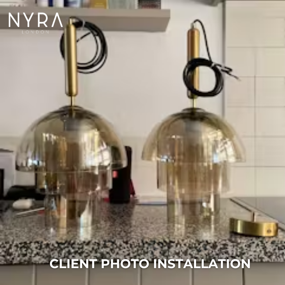 Champagne Glass Pendant - NYRALONDON