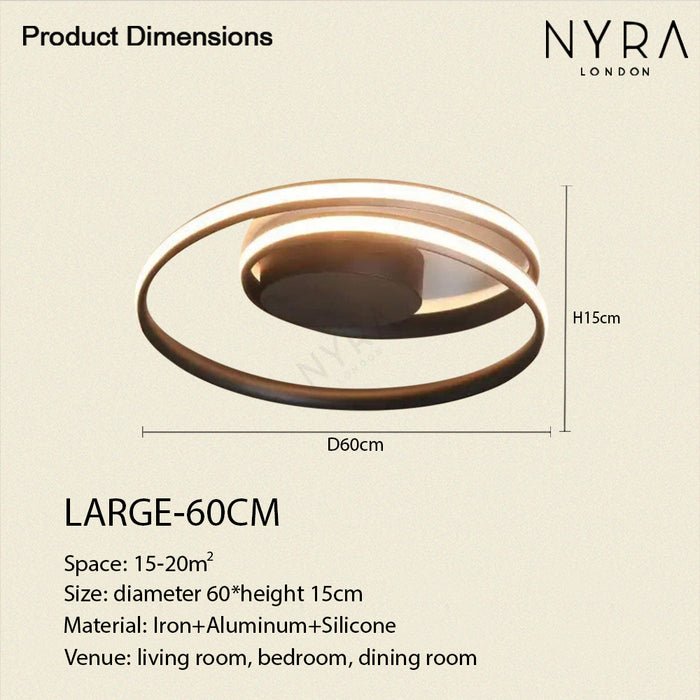 Yasin Ceiling lamp - NYRALONDON