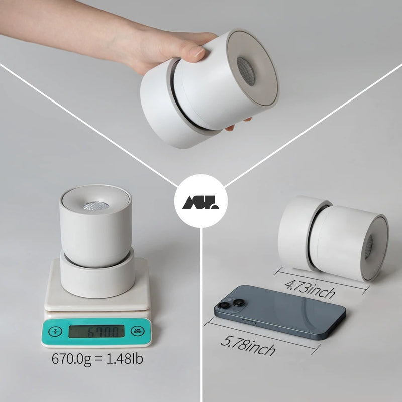 PivotGlow 360° LED Ceiling Spotlight - NYRALONDON