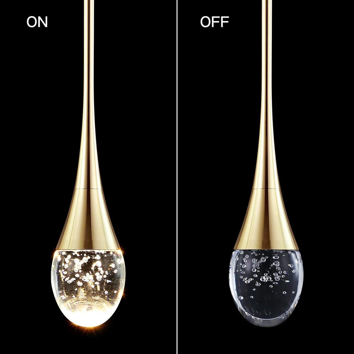 Water Drop Crystal Pendant Light | NYRALONDON - NYRALONDON