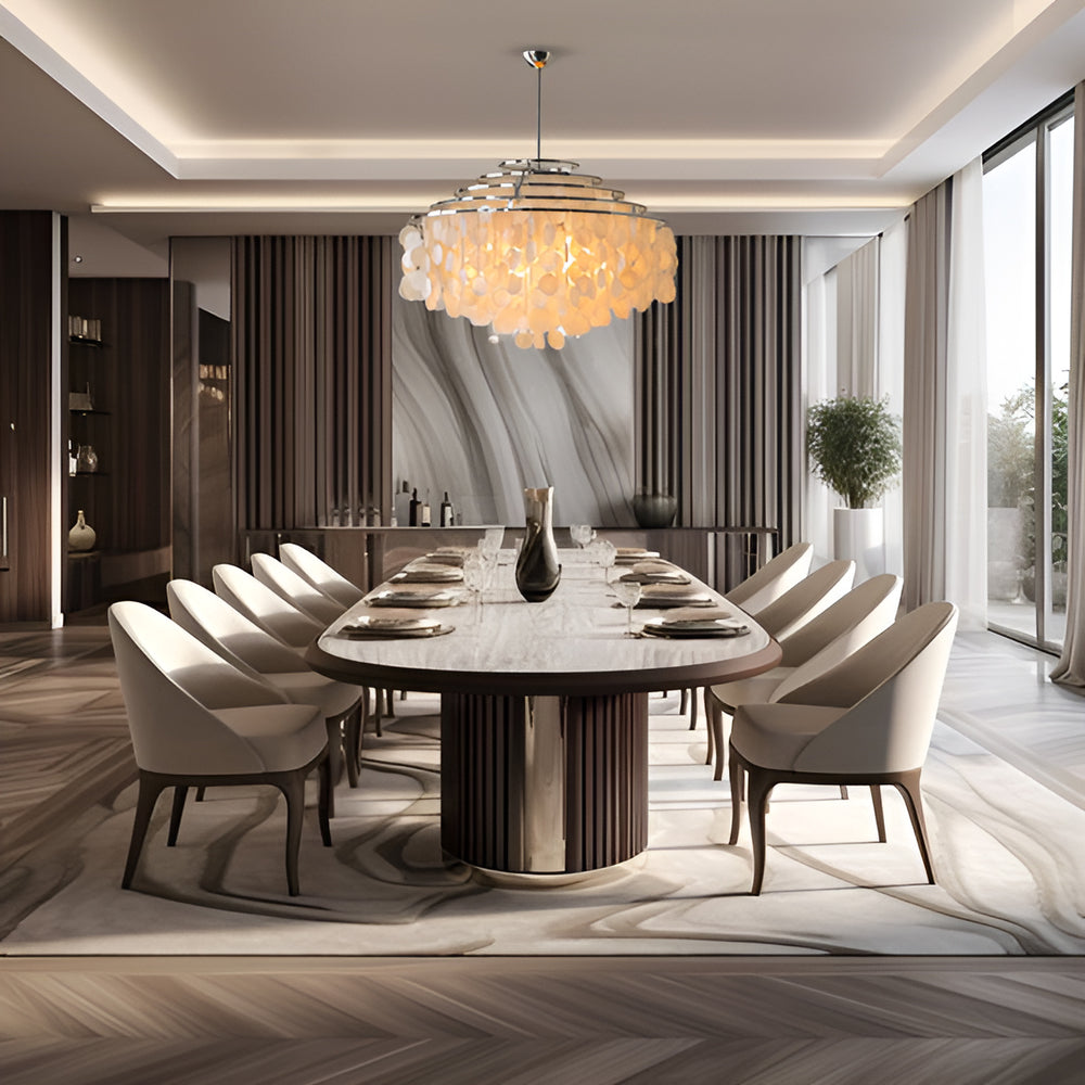 Sadaf Luxury Shell Chandelier | Nyralondon - NYRALONDON