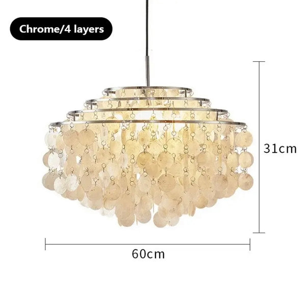 Sadaf Luxury Shell Chandelier | Nyralondon - NYRALONDON