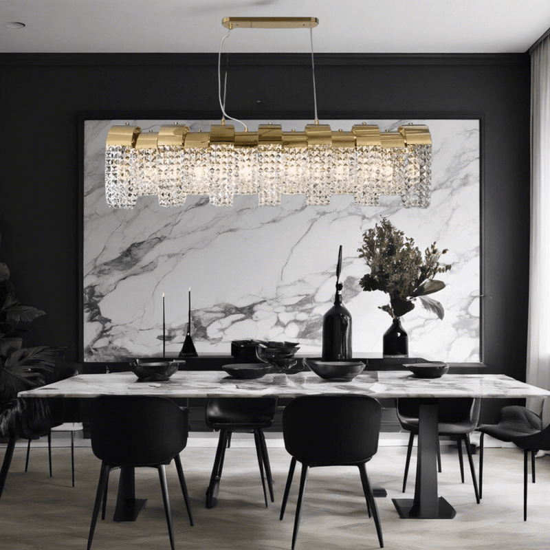 Freya Creative Gold chandelier | Nyralondon