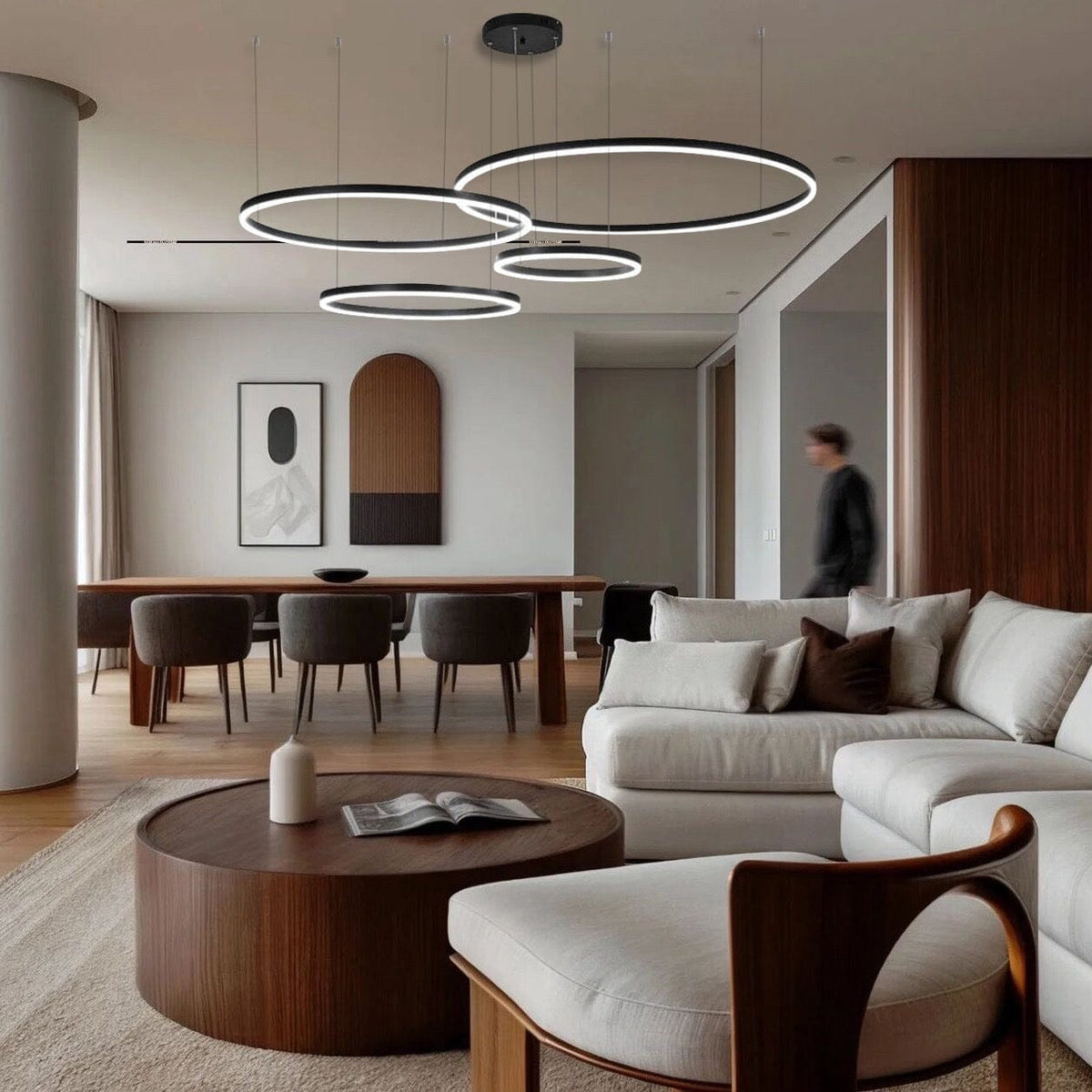 Circular Luna Lamp | NYRALONDON - NYRALONDON