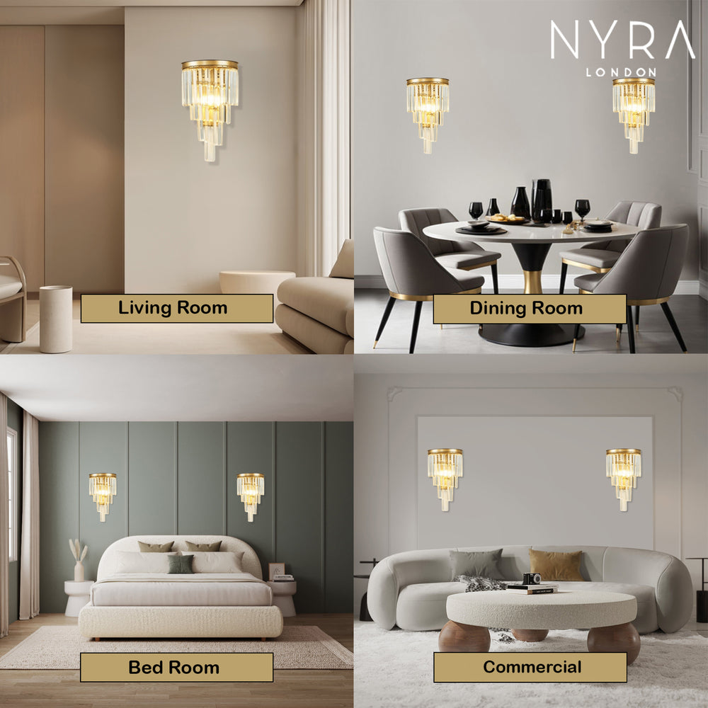 Deluxe Sofia Wall Lamp - NYRALONDON