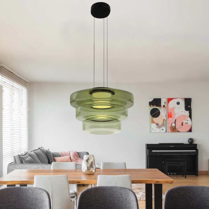 Scandinavian Vintage Style Glass Chandelier – NYRALONDON