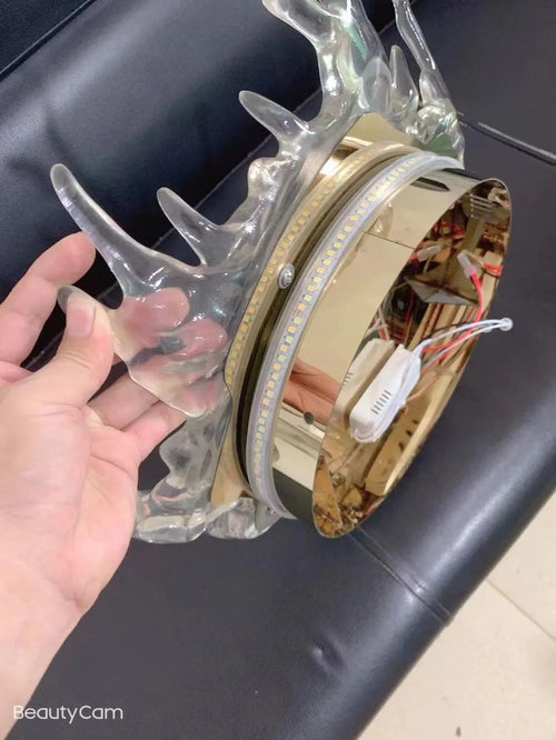 Water Splash LED Mirror | NYRALONDON - NYRALONDON