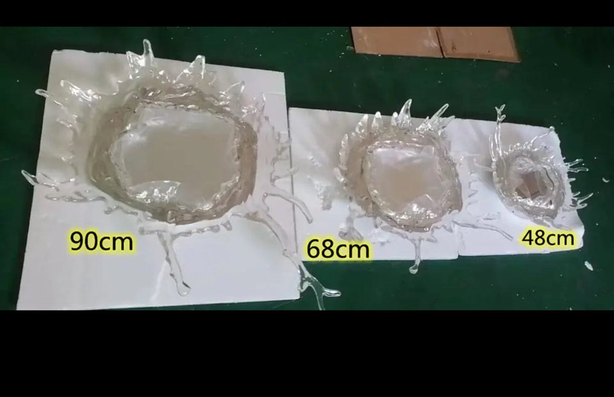 Water Splash LED Mirror | NYRALONDON - NYRALONDON