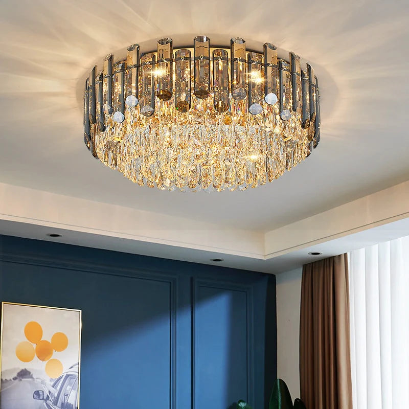 Luxury Roberta Crystal Ceiling Lights – NYRALONDON