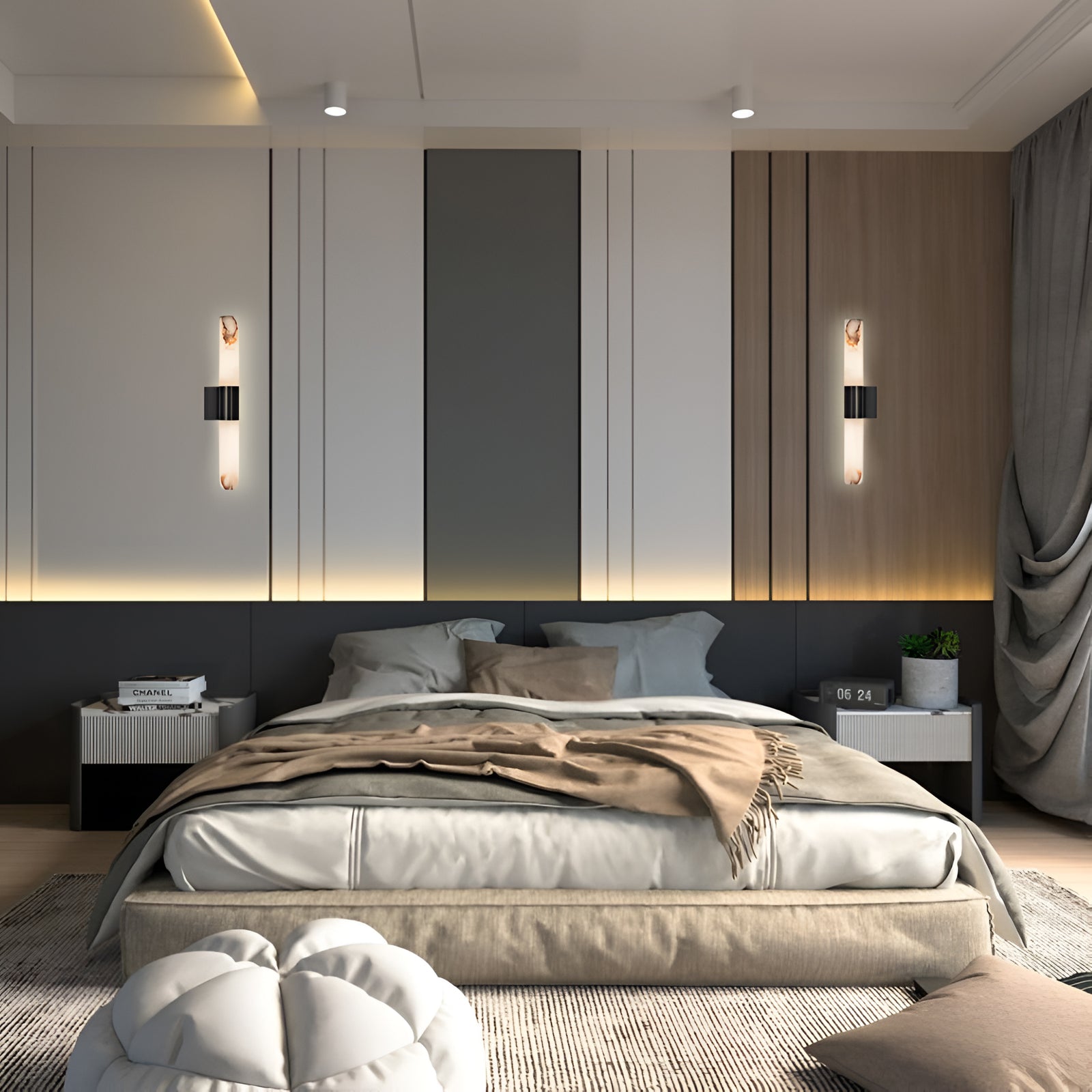 Paris Alabaster Wall Sconce | Nyralondon - NYRALONDON