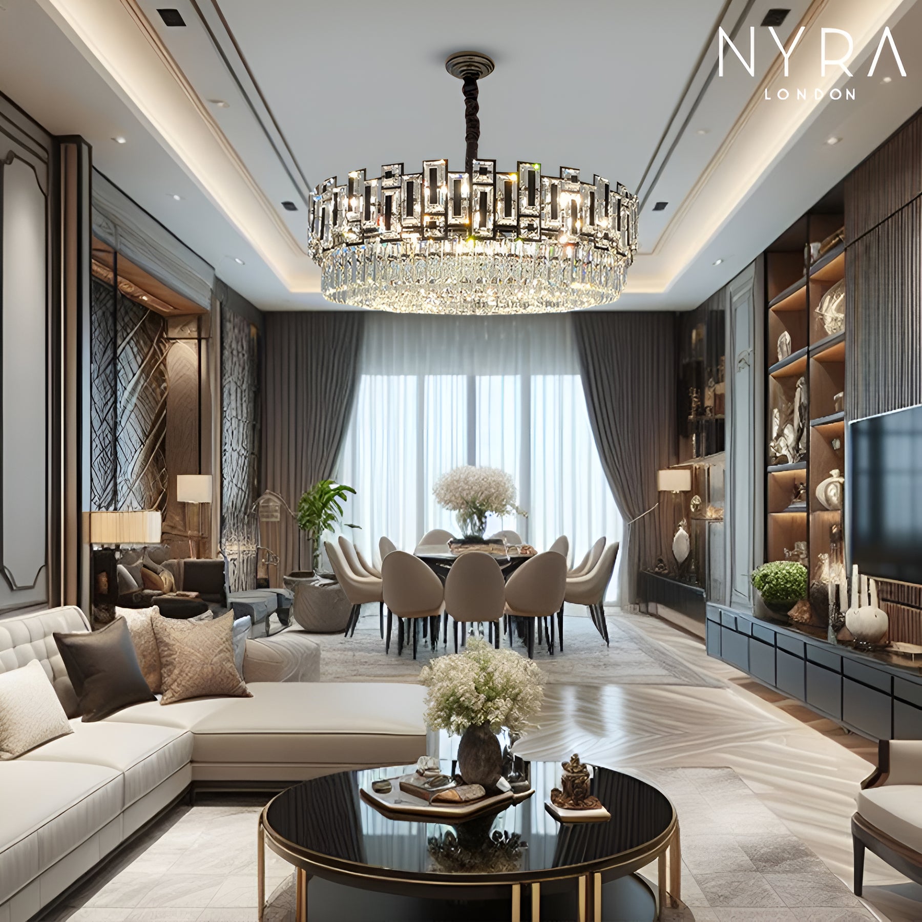 Rochelle Chandelier | Nyralondon - NYRALONDON