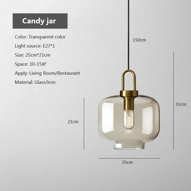 Modern Smoke Glass Pendant Light – NYRALONDON