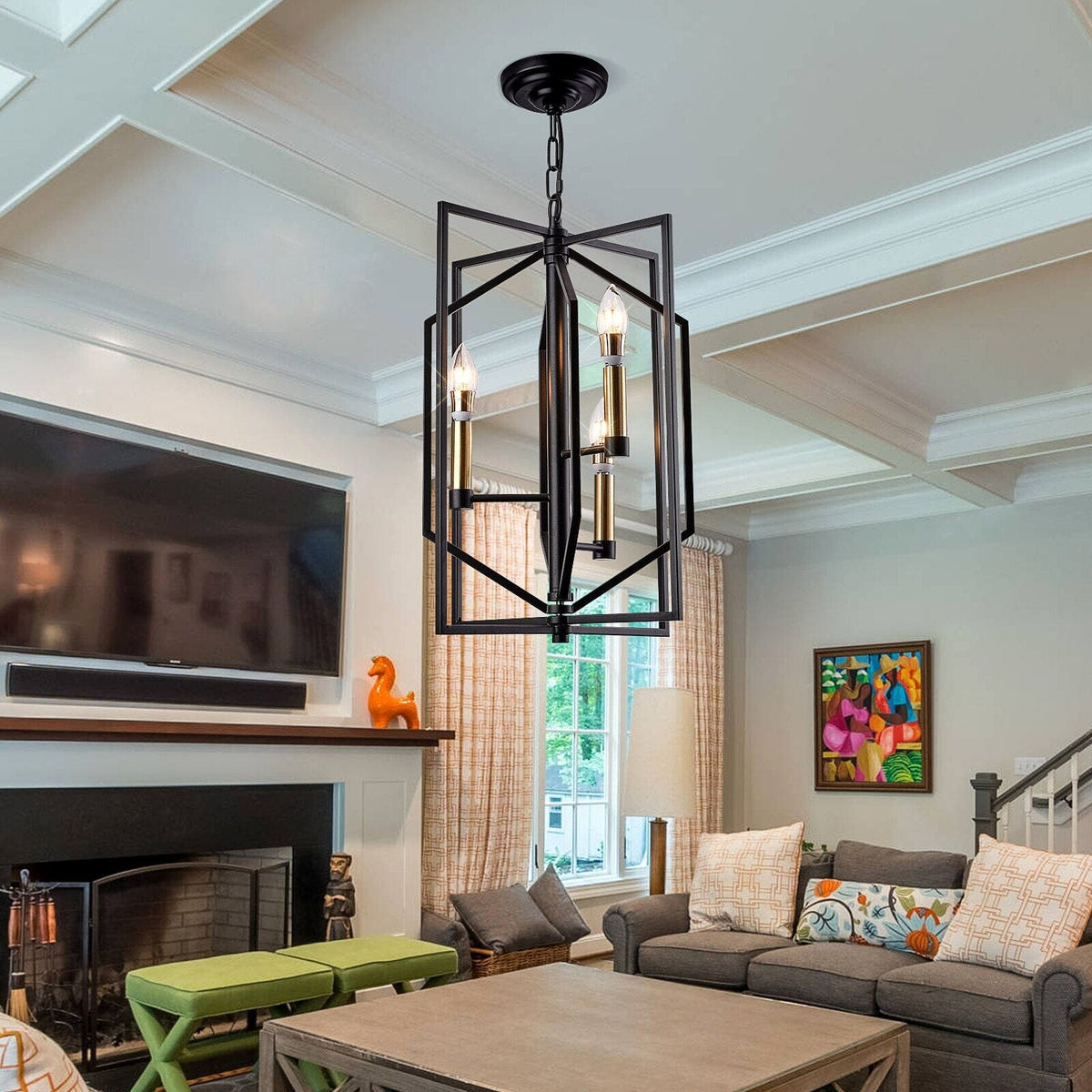 Jules Cage Ceiling Lamp - NYRALONDON