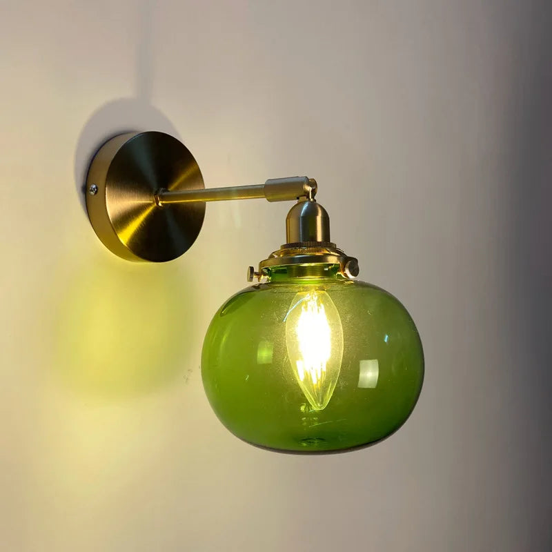 Minimalist Japanese Glass Wall Lamp – NYRALONDON