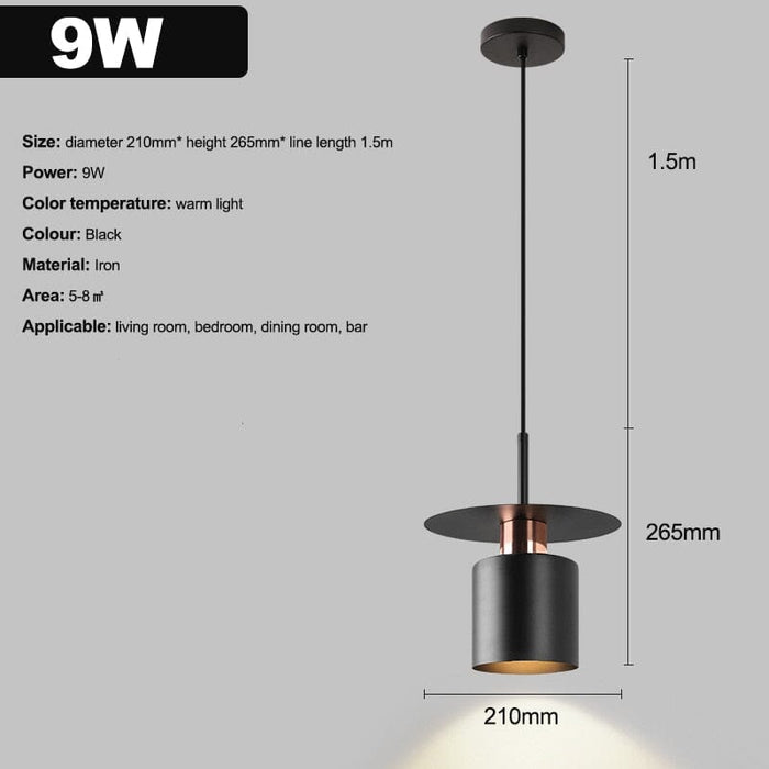 Nordic LED Pendant Light Fixture - NYRALONDON