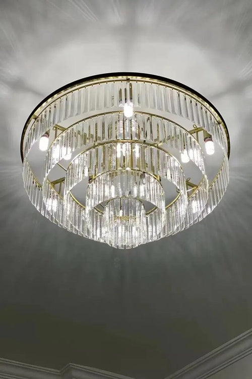 Quantum Ring Chandelier | Nyralondon - Black / 60cm - NYRALONDON